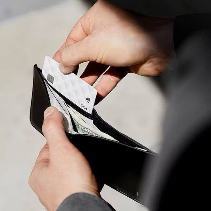 Bellroy Hide and Seek Wallet - Premium Edition Black | Modern Quests