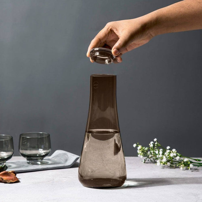 Blomus Germany Yuragi Glass and Ceramic Hurricane - Duck Green | Modern ...