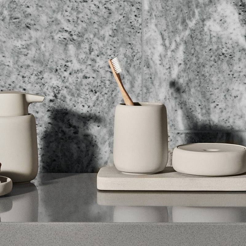 Blomus Germany Sono Toothbrush Tumbler - Moonbeam | Modern Quests