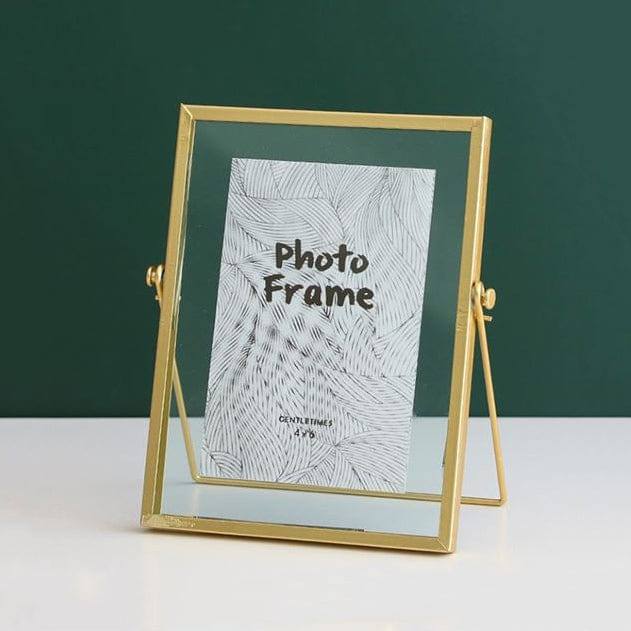 Enhabit Edge Photo Frame Medium - Gold – Modern Quests