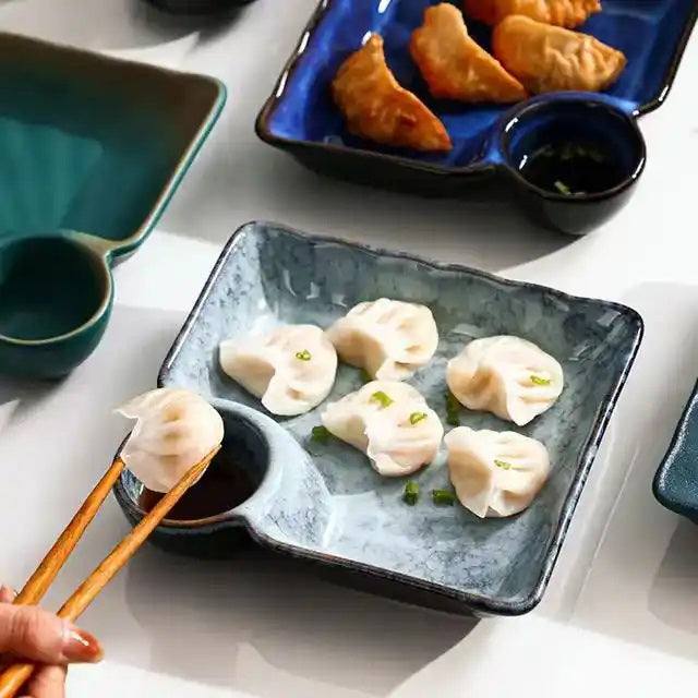 Enhabit Mesh Rectangular Placemats, Set of 6 - Grey | Modern Quests