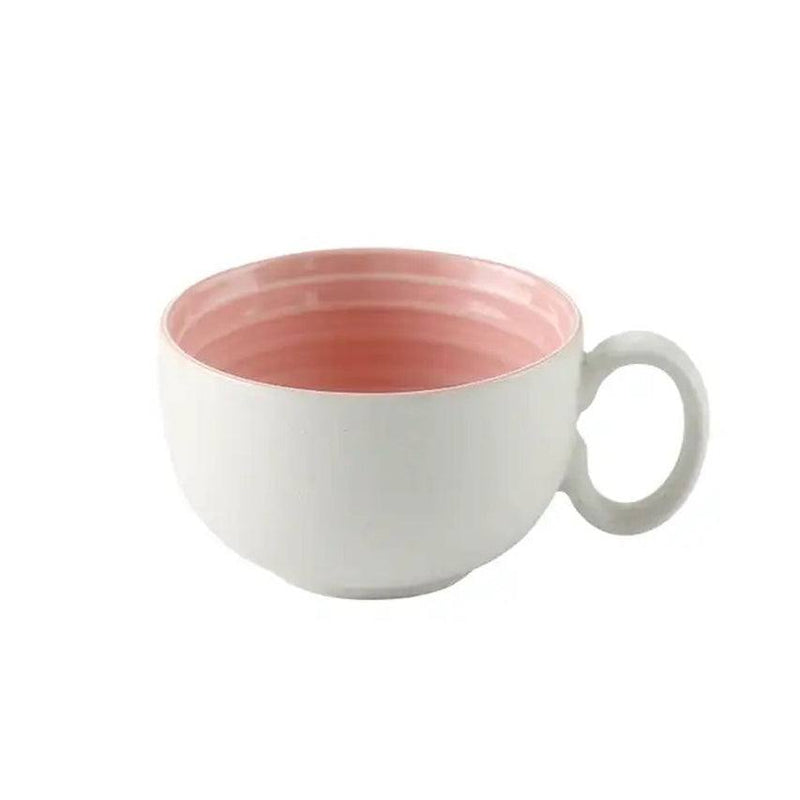 Enhabit Ripple Tea Cup - Pink | Modern Quests