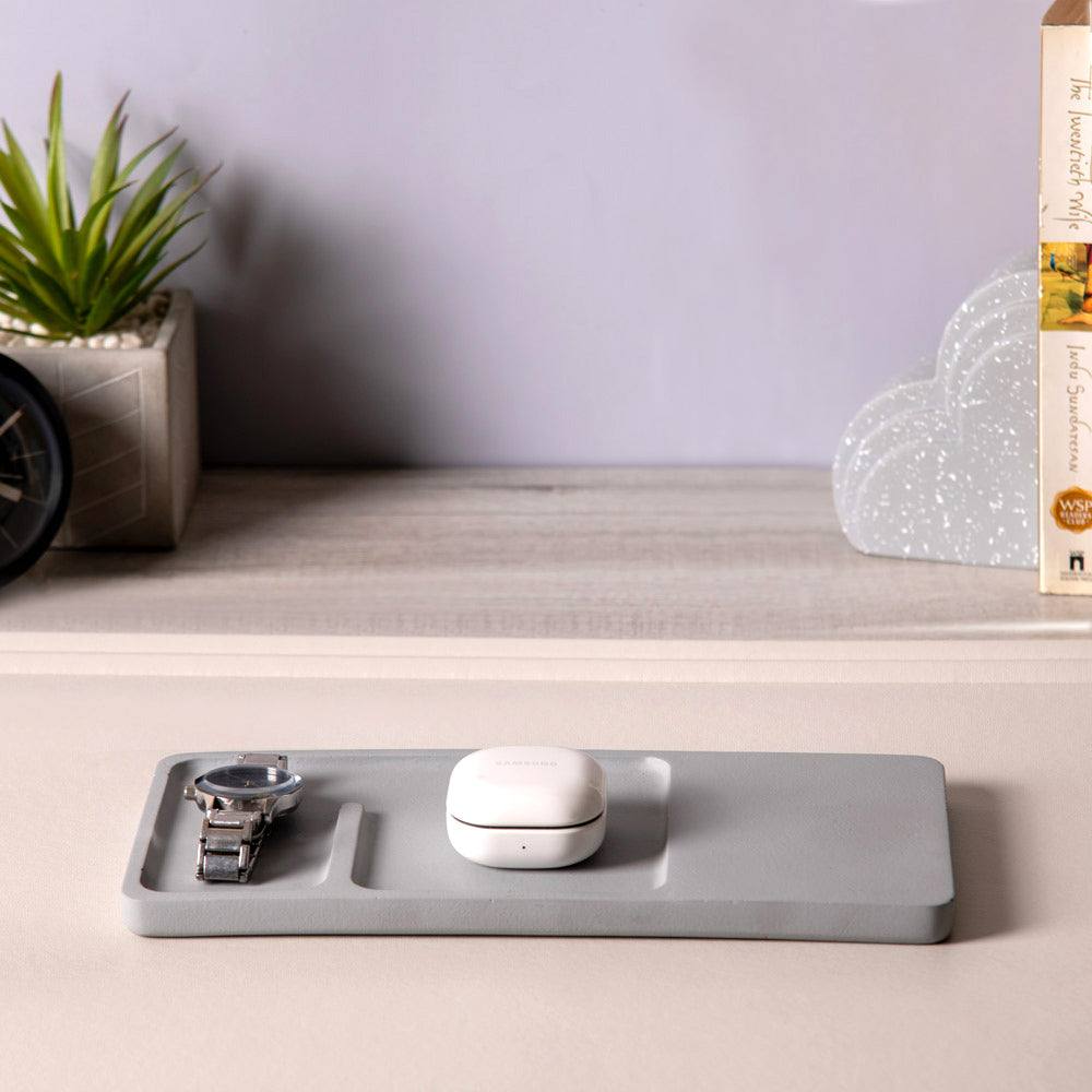 ESQ Living Tidy Desk Tray - Grey | Modern Quests