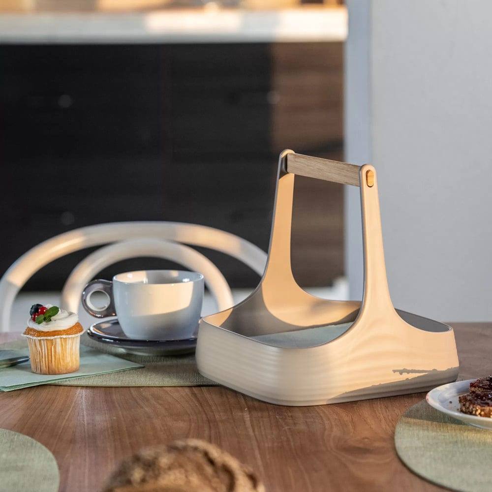 Guzzini Italy Tierra Table Caddy - Clay | Modern Quests