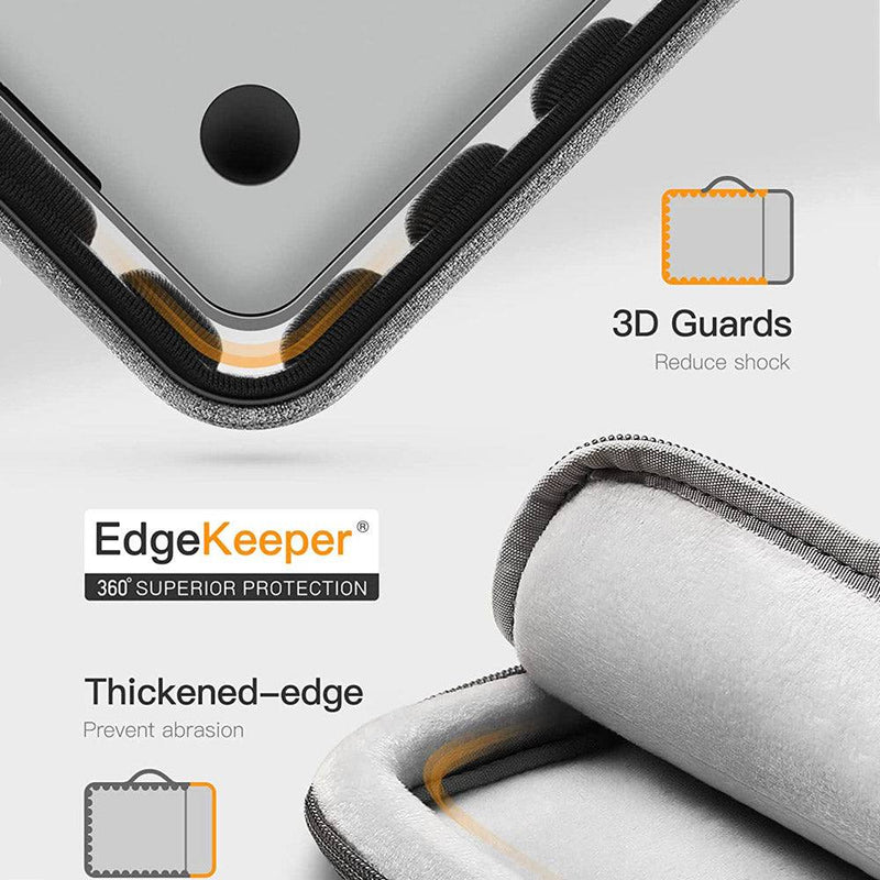 Inateck EdgeKeeper Laptop Briefcase - Black Grey 15.6 Inches | Modern ...
