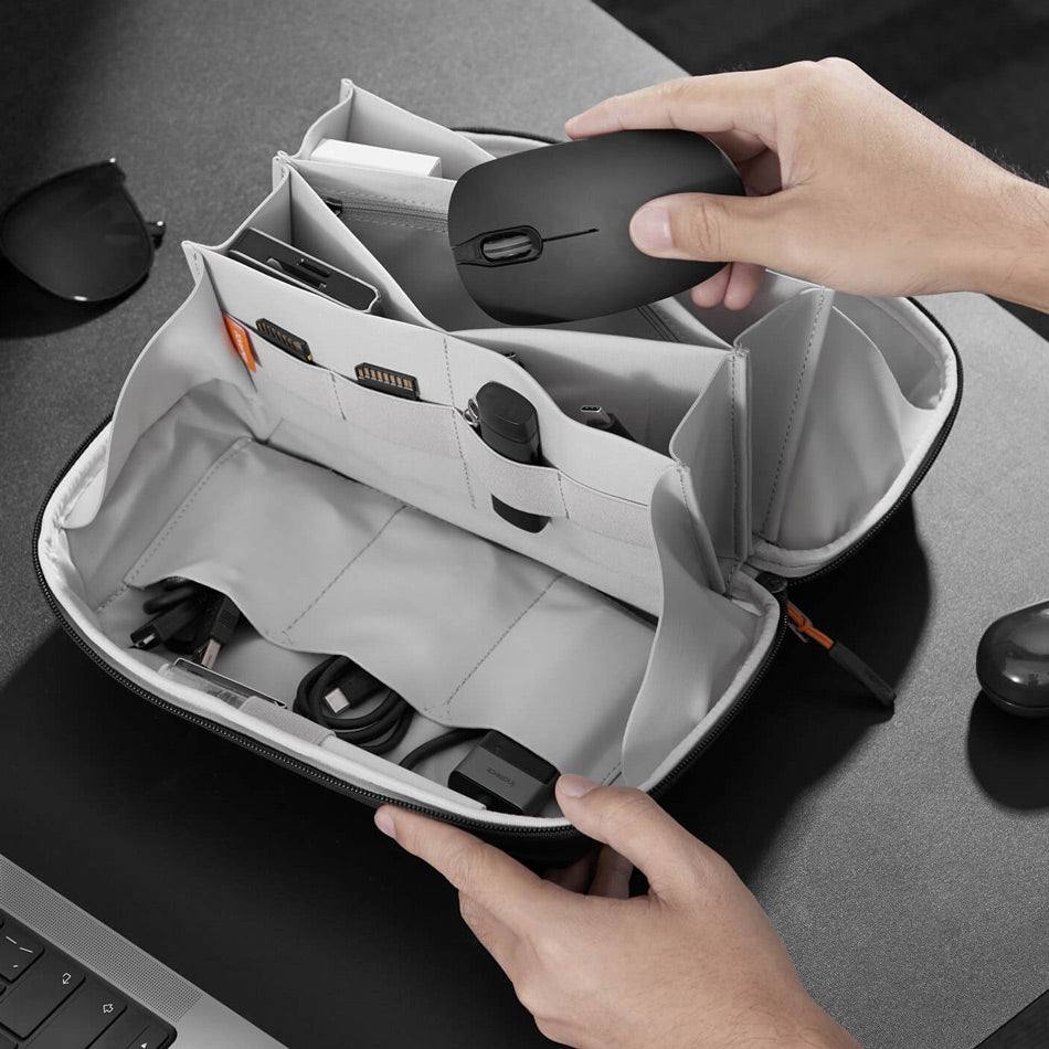 Inateck EdgeKeeper Laptop Bag - Black Grey 14 Inches | Modern Quests