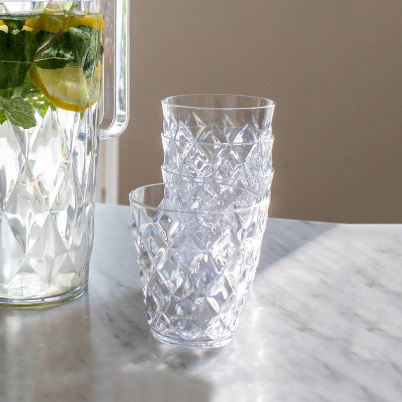Koziol Crystal Water Pitcher With Tumblers, Set of 5 – Modern Quests