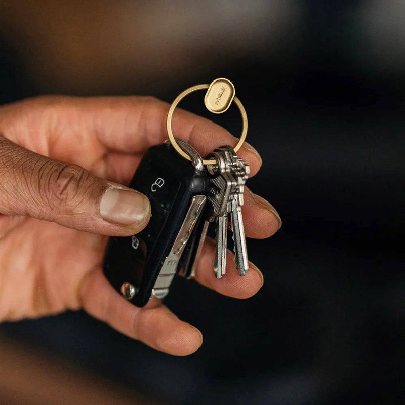 Orbitkey Ring V2 Key Organiser - Yellow Gold | Modern Quests