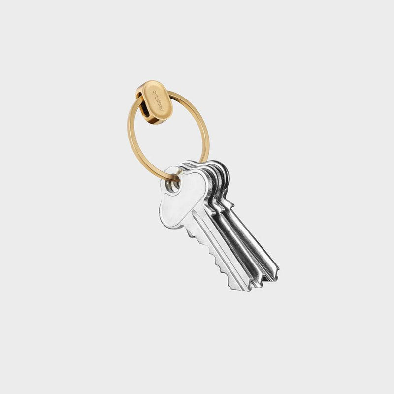 Orbitkey Ring V2 Key Organiser - Yellow Gold | Modern Quests
