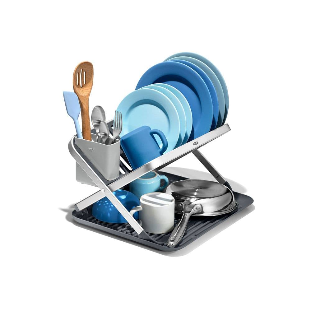 OXO Good Grips Folding Dish Rack – Modern Quests