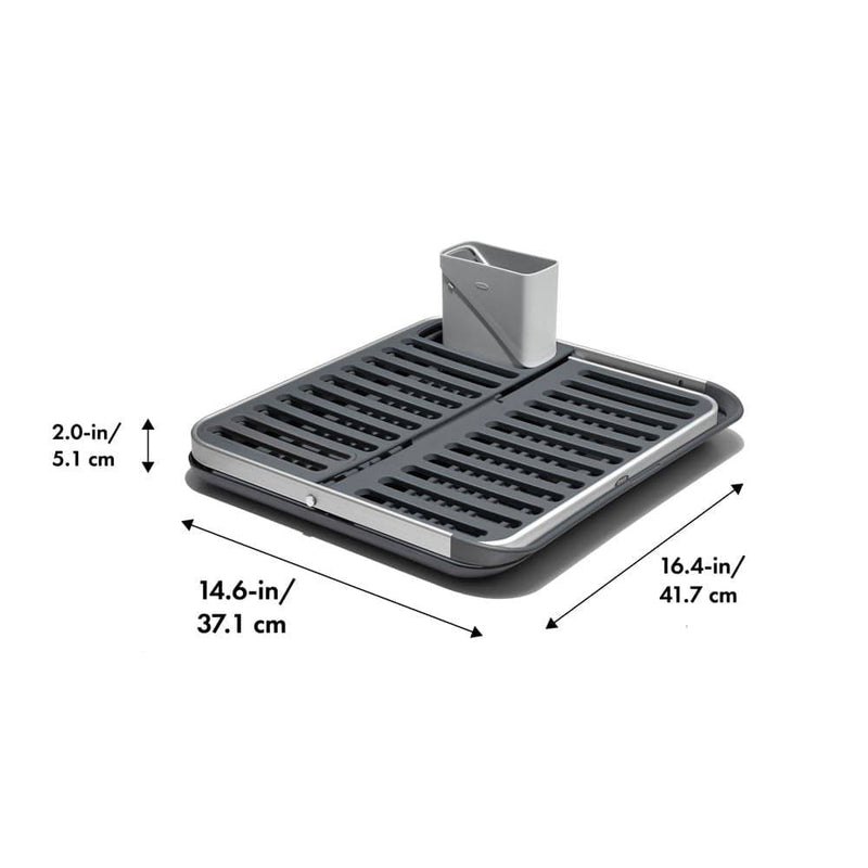 OXO Good Grips Folding Dish Rack – Modern Quests