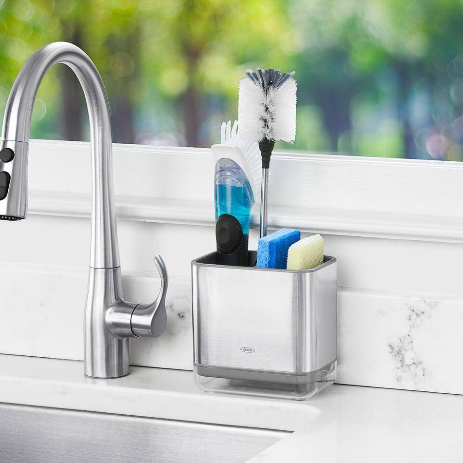 OXO Good Grips Stainless Steel Sink Caddy | Modern Quests