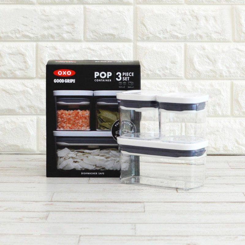 OXO POP 3-Piece Storage Container Set Small | Modern Quests