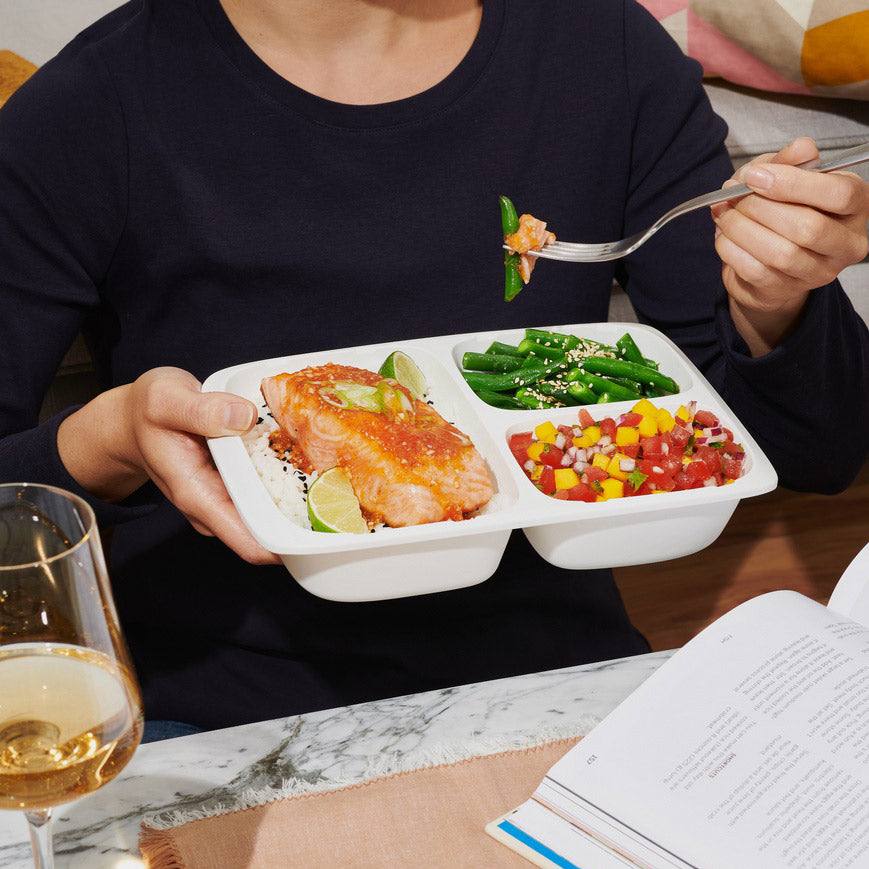 OXO Prep & Go Divided Container | Modern Quests