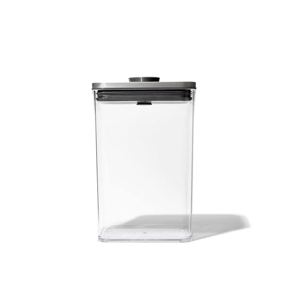 OXO Steel POP Slim Rectangular Storage Container - 2600ml | Modern Quests