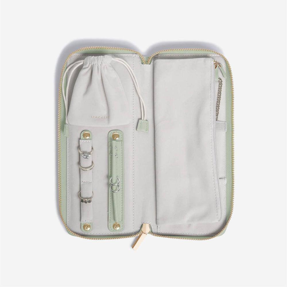 Stackers Travel Jewellery Roll Medium - Sage Green – Modern Quests