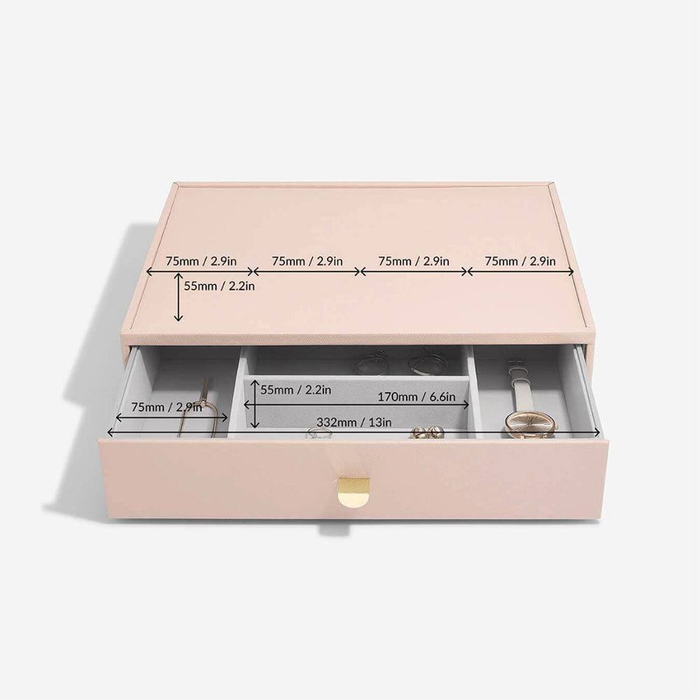 STACKERS London Watch & Accessories Drawer Large - Blush Pink | Modern ...