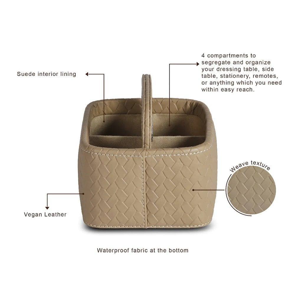 Three Sixty Entwine Multi-Purpose Caddy - Beige | Modern Quests