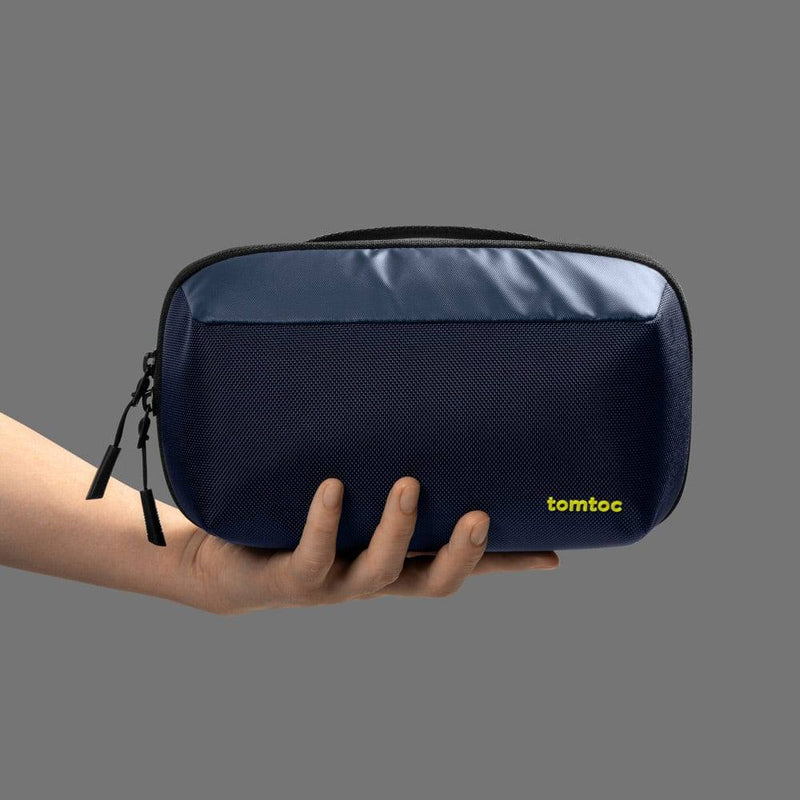 Tomtoc Accordion Accessory Pouch - Navy Blue | Modern Quests