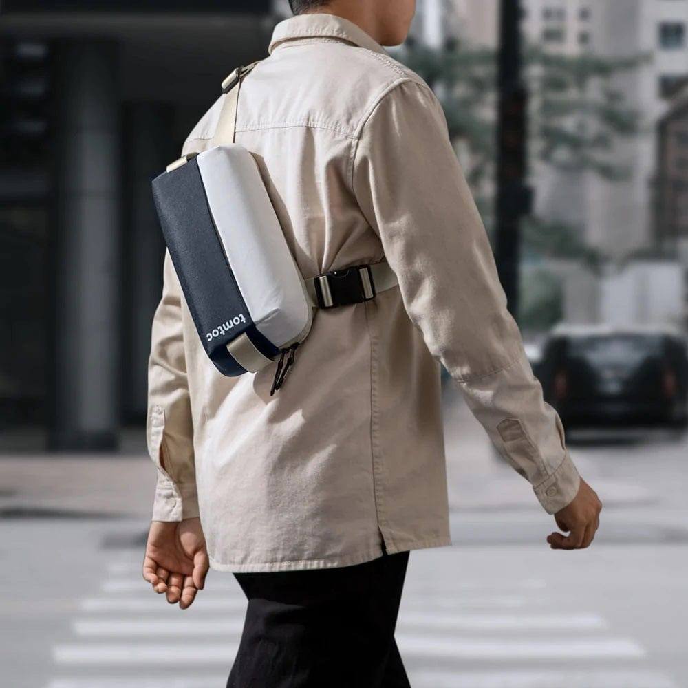 Tomtoc Urban Sling Bag - Ink Blue – Modern Quests