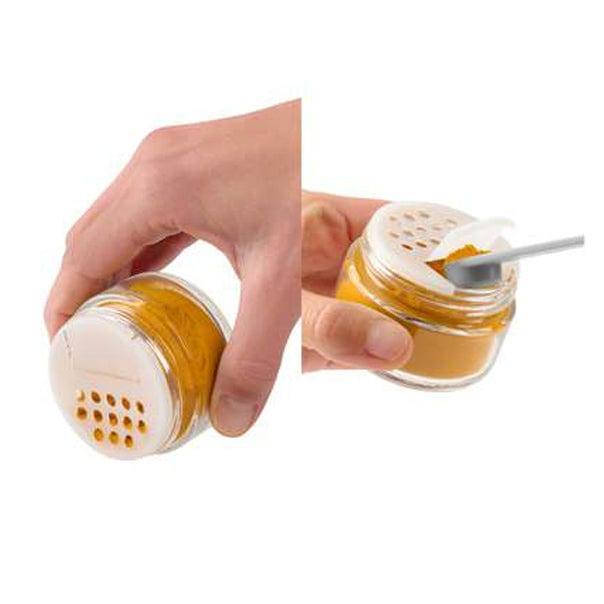 Trudeau Stackable Spice Storage Jars, Set of 5 | Modern Quests