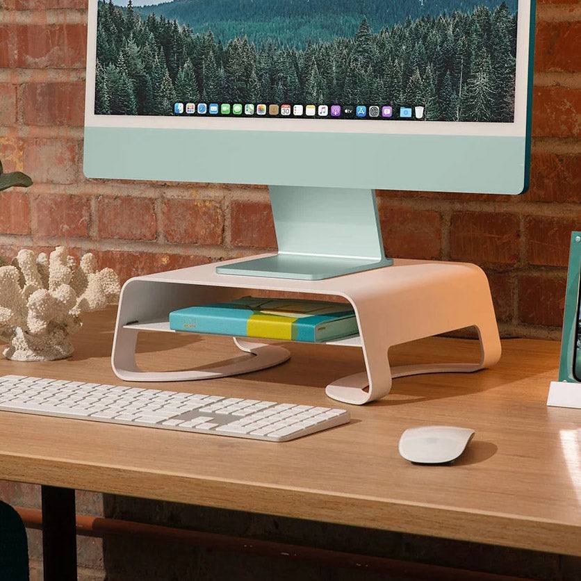 Twelve South Curve Riser for iMac and Displays - White