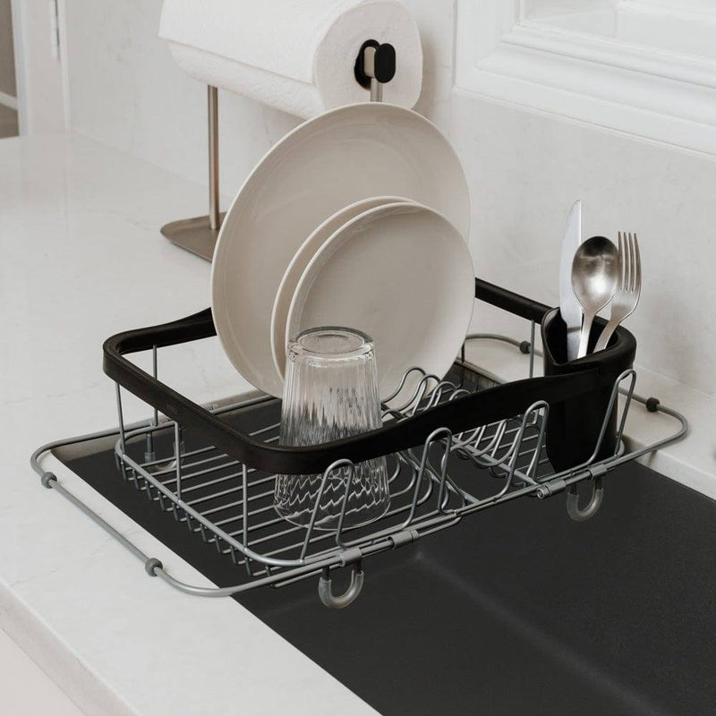 Umbra Sinkin Multi-Use Dish Rack - Black | Modern Quests